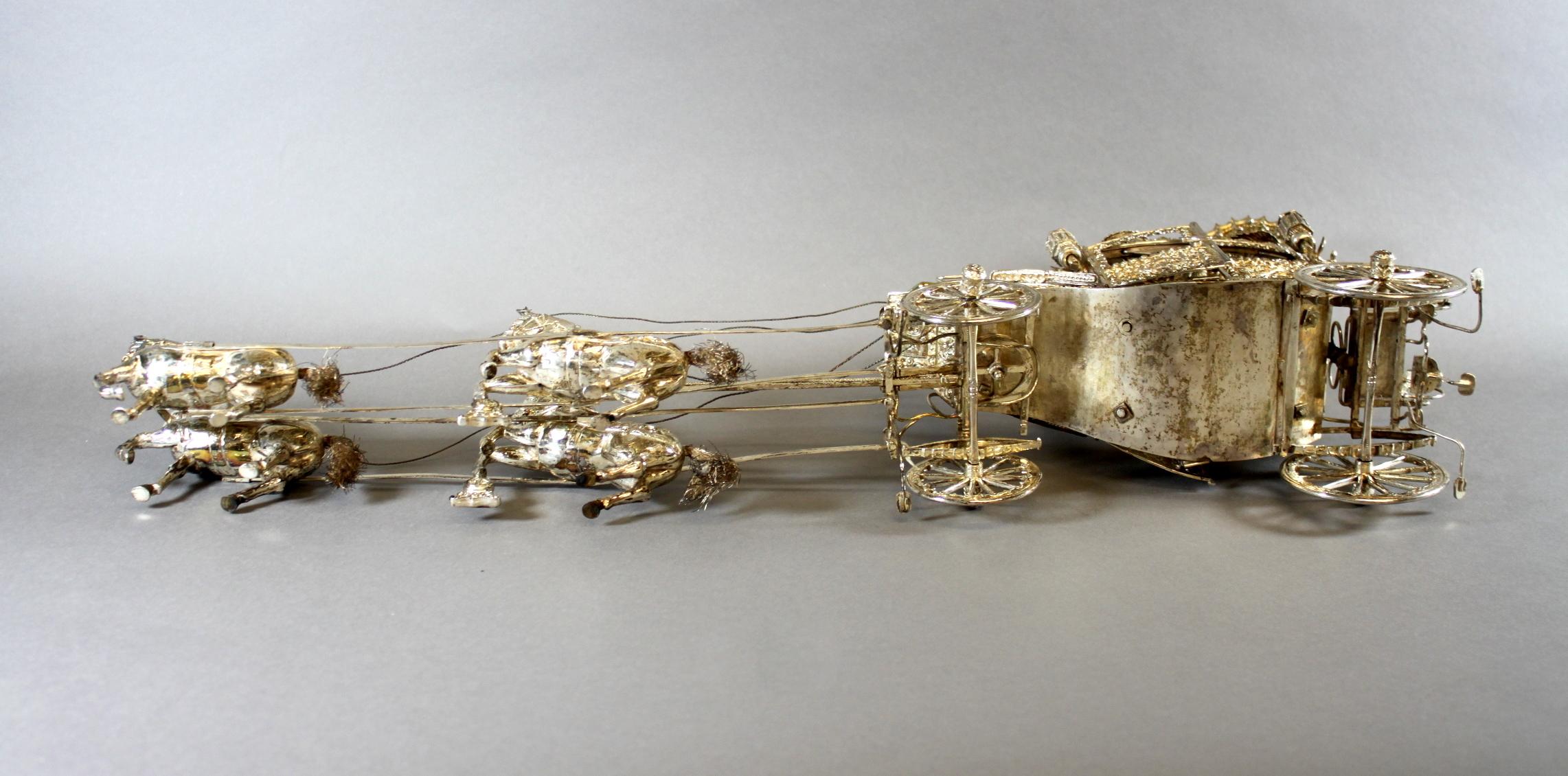 Silver Carriage, Early 20th Century at 1stDibs