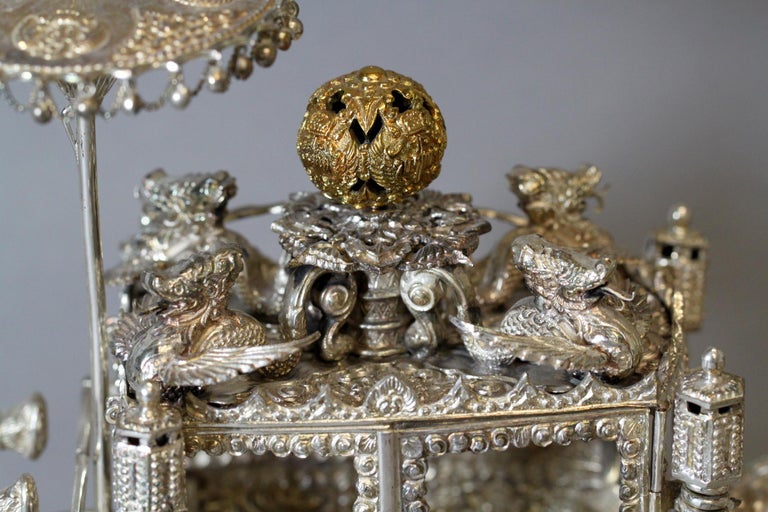 Silver Carriage, Early 20th Century at 1stDibs