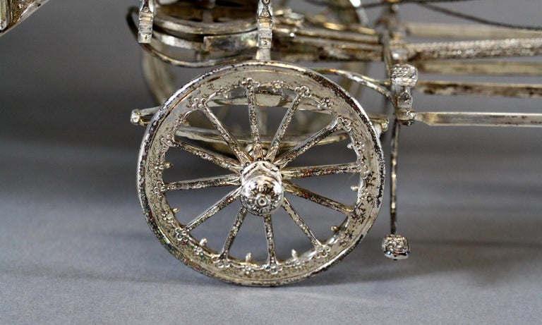 Silver Carriage, Early 20th Century at 1stDibs