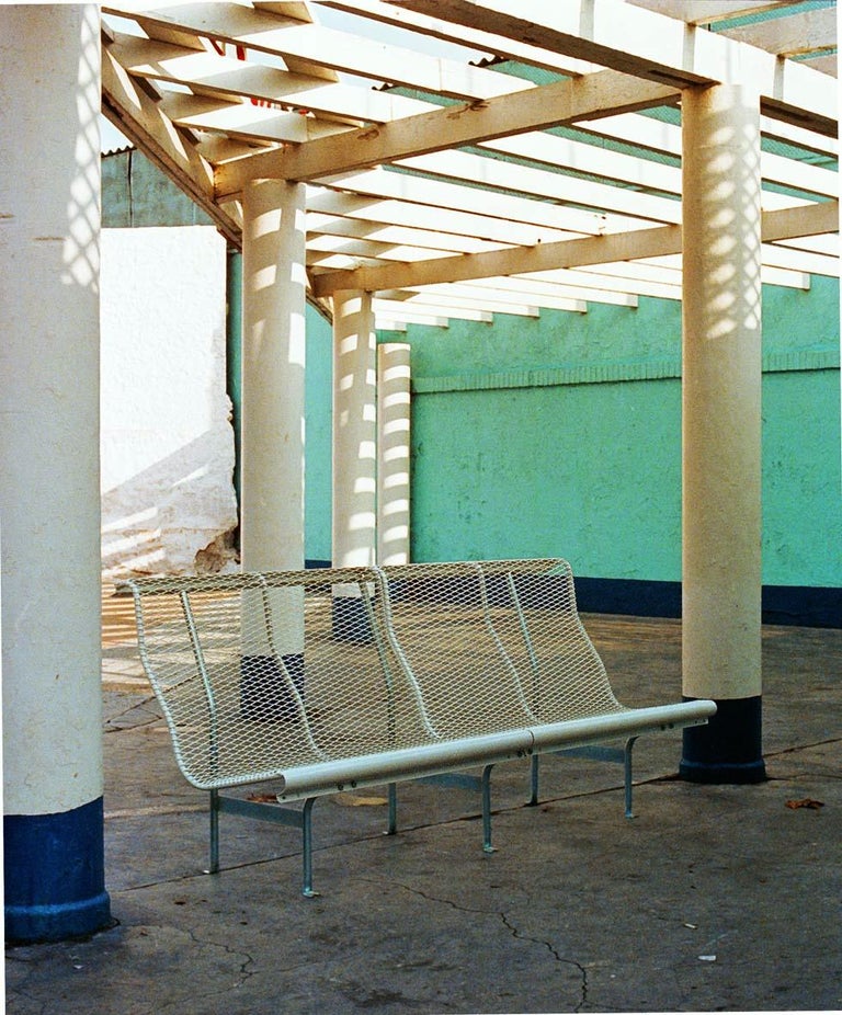 Silver Catalano Bench 90's Outdoor Seating Handmade in Spain For Sale ...