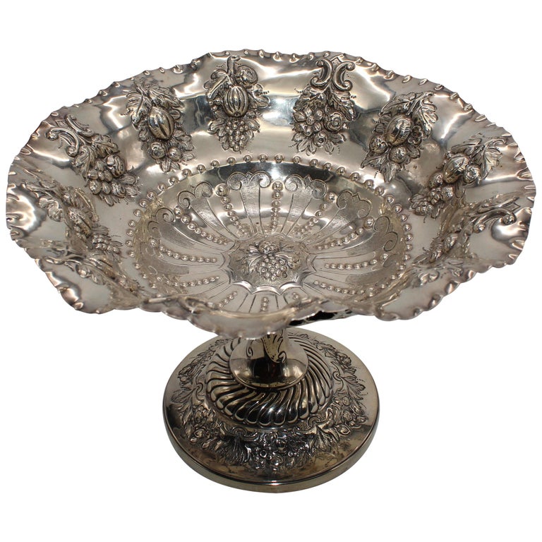 Silver Center Table For Sale at 1stDibs