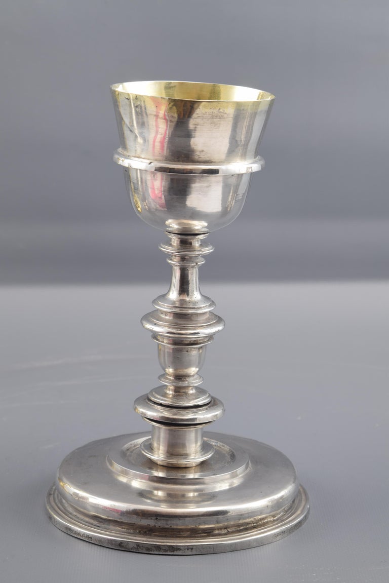 Silver Chalice, Mexico, circa 1680, No Hallmarks at 1stDibs