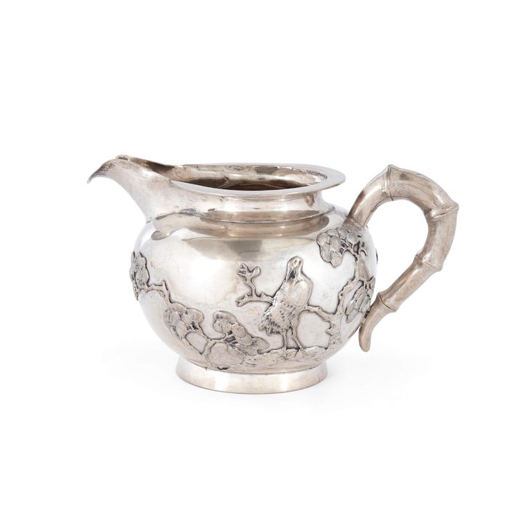 Silver Chinese Export Tea and Coffee Service, by Tuck Chang and Co ...