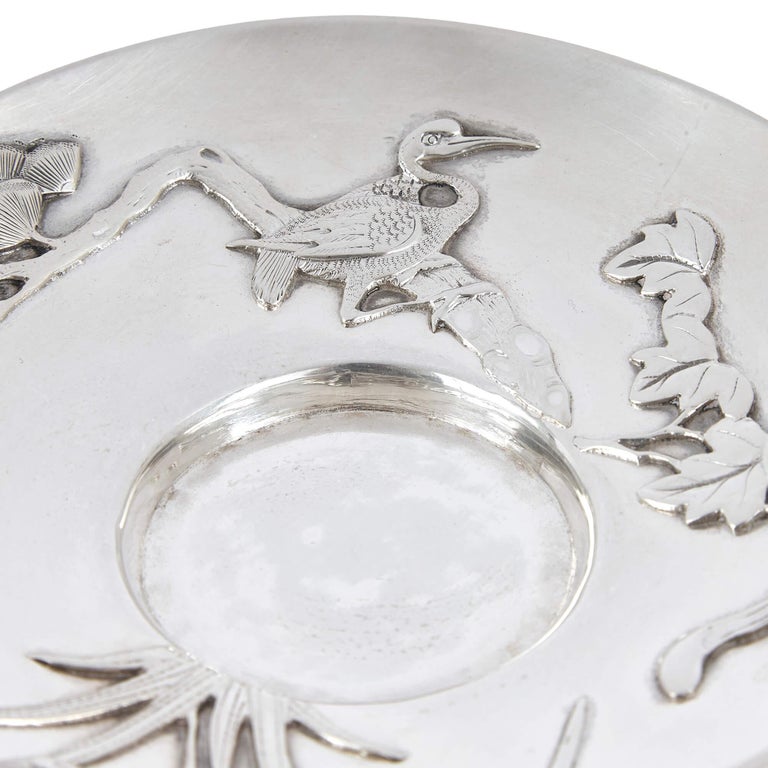 Silver Chinese Export Tea and Coffee Service, by Tuck Chang and Co ...