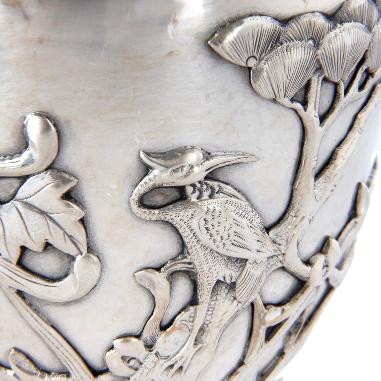 Silver Chinese Export Tea and Coffee Service, by Tuck Chang and Co ...