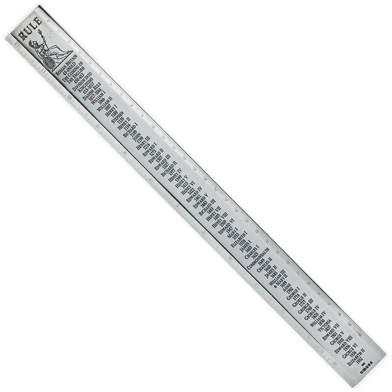 Silver Commemorative Ruler at 1stDibs