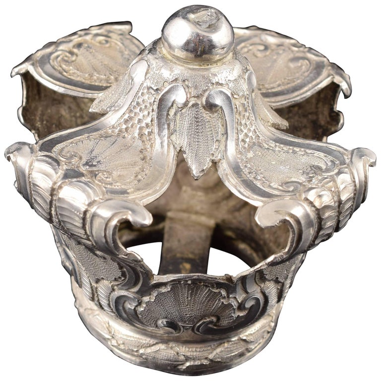 Silver Crown, 18th Century at 1stDibs
