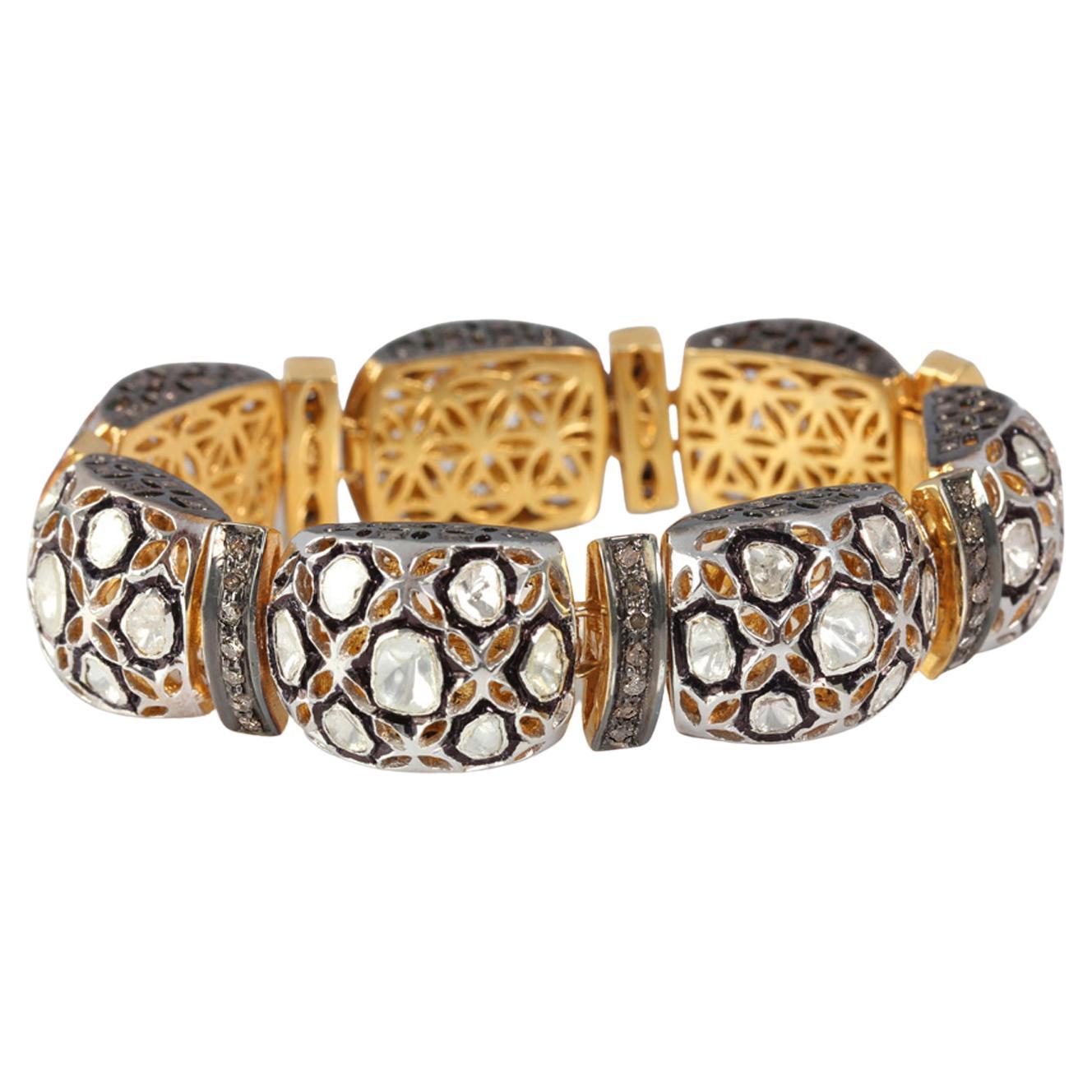 Judith Ripka 925 Sterling Silver Gemstone Doublet Bracelet at 1stDibs