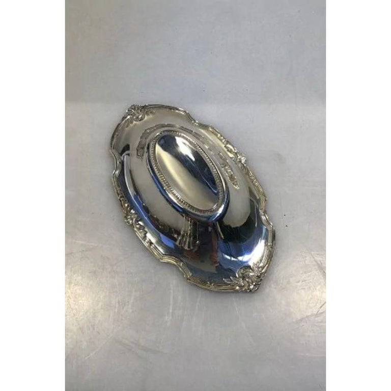 Silver Dish 916/1000 For Sale at 1stDibs