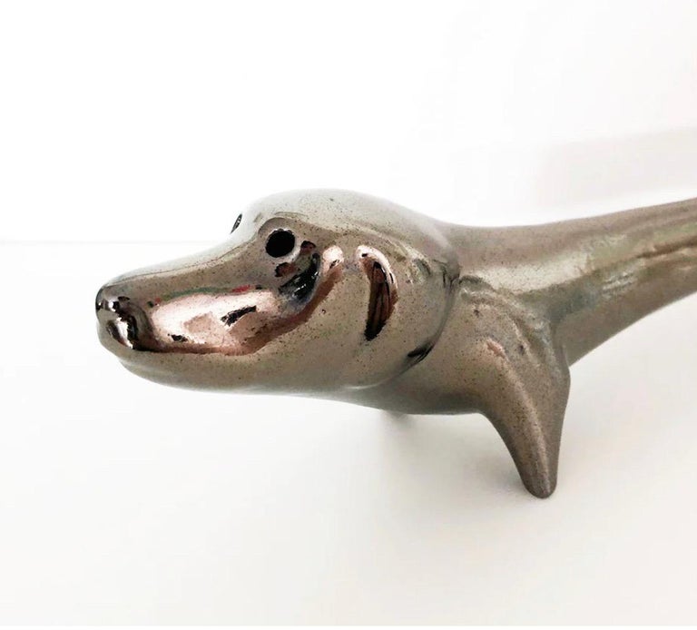 Silver Dog of Roberto Rigon Made in Italy, Art For Sale at 1stDibs