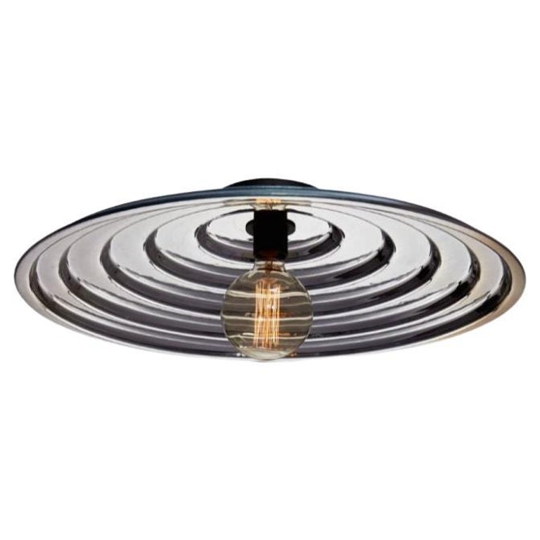 Silver Echo Ceiling Light, Large by Radar For Sale at 1stDibs
