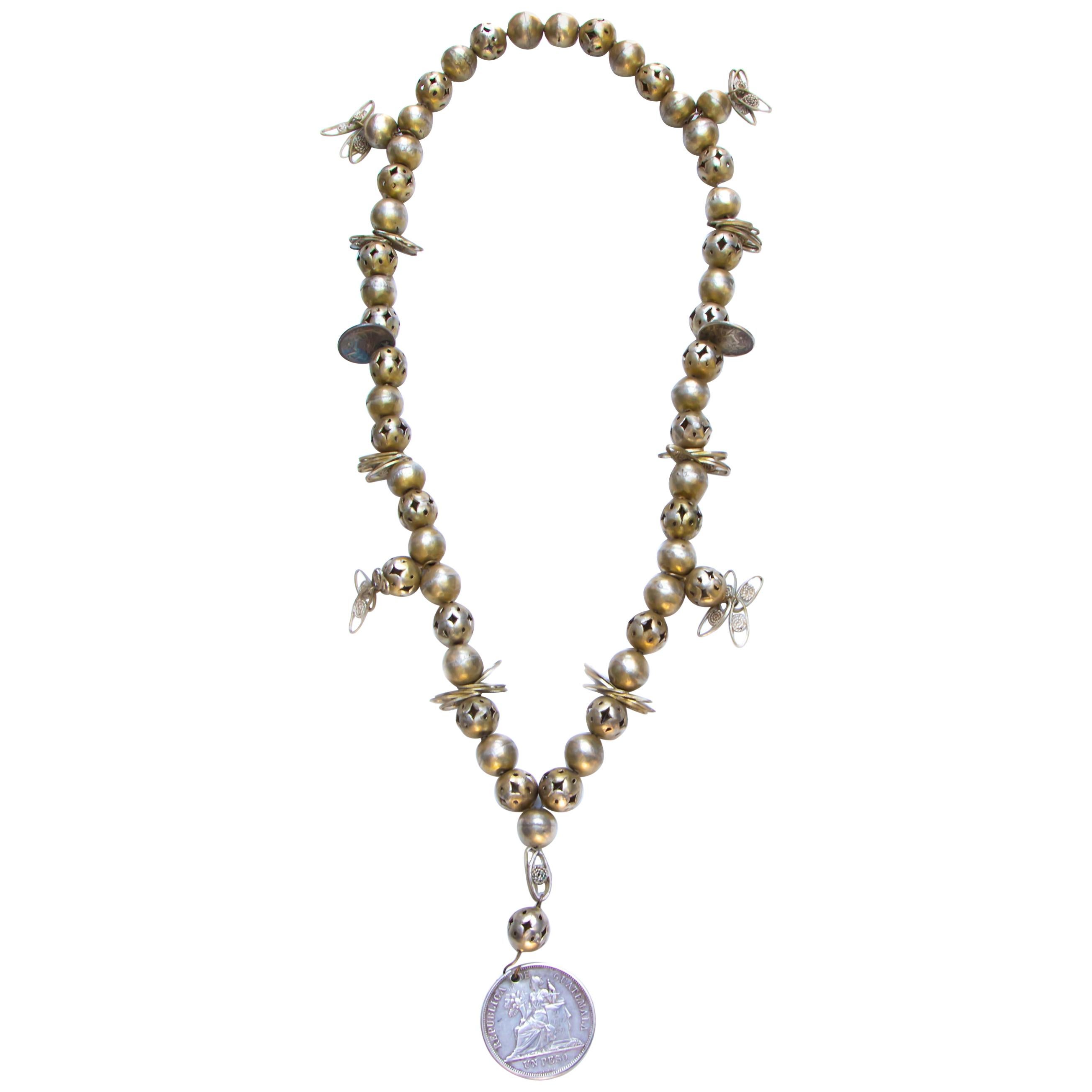 William Spratling Silver Beads at 1stDibs | silver beads necklace ...