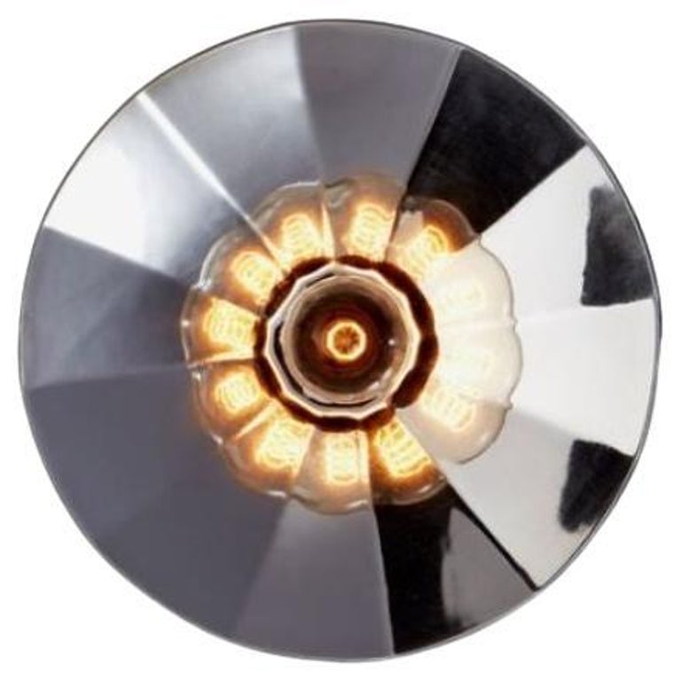 Silver Fractale Wall Light, Small by Radar For Sale at 1stDibs