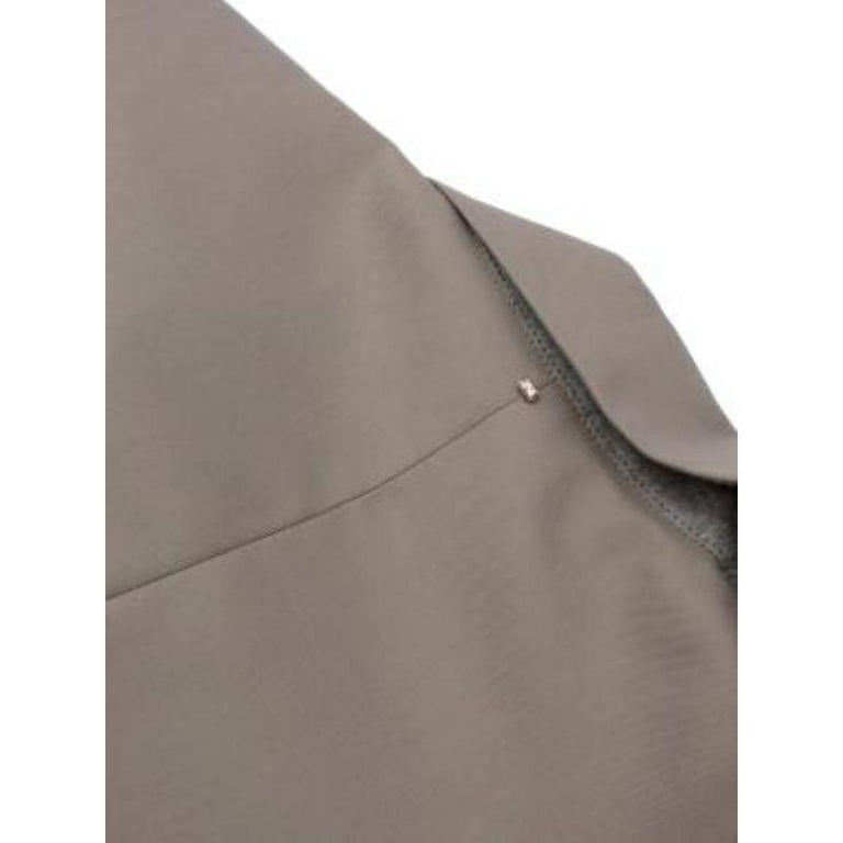 Silver-Grey Tailored Jacket For Sale at 1stDibs