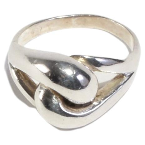 Silver Knot Ring For Sale at 1stDibs
