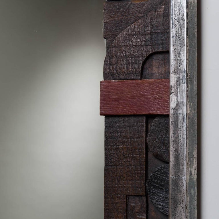 Silver Leafed Lane Designed Mirror, USA, 1960s For Sale at 1stDibs