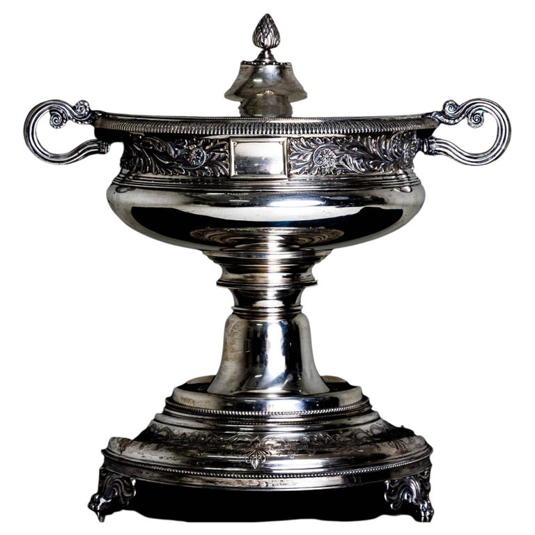 Silver Lidded Bowl, Johann George Hossauer (1794-1874), Berlin circa ...