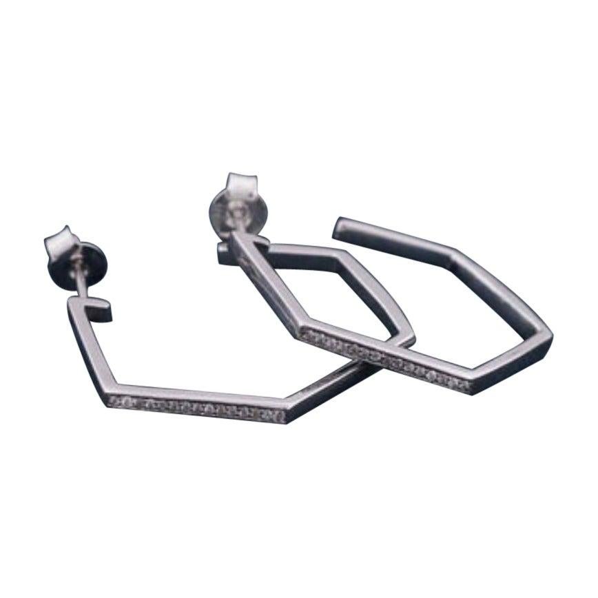 1Pair 925 Sterling Silver Small Endless Hoop Earrings Earring Wire Hook ...