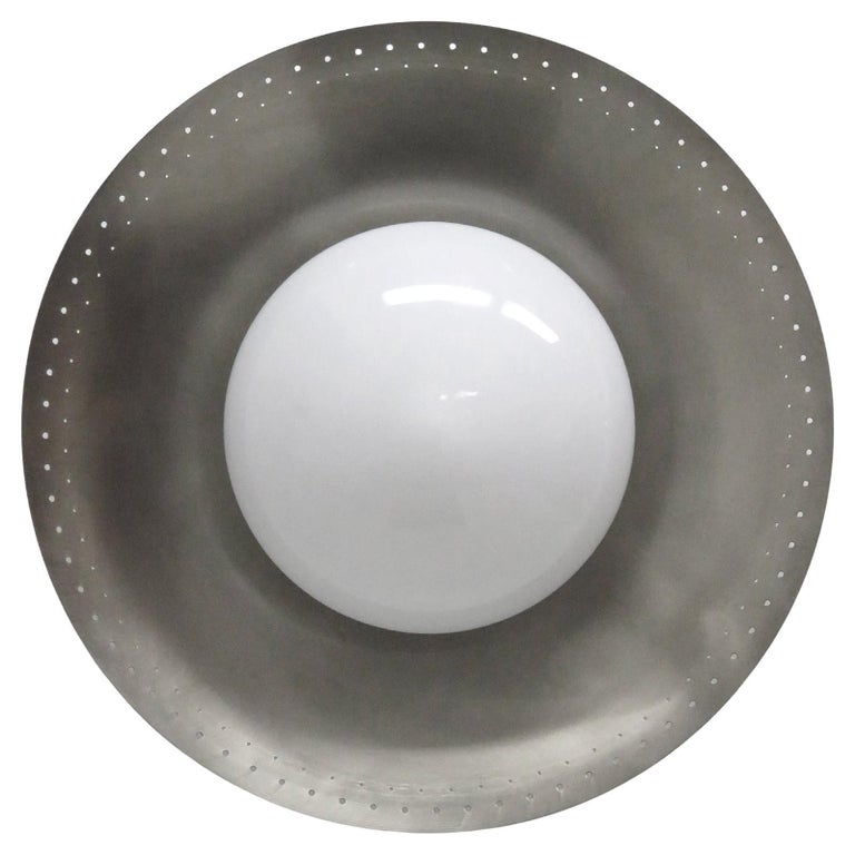 Silver Maine-18 Wall Light by Gallery L7 For Sale at 1stDibs