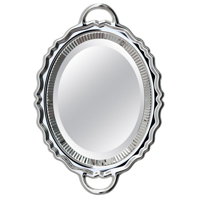 Silver Metal Finish Plateau Mirror, Designed by Studio Job, Made in ...