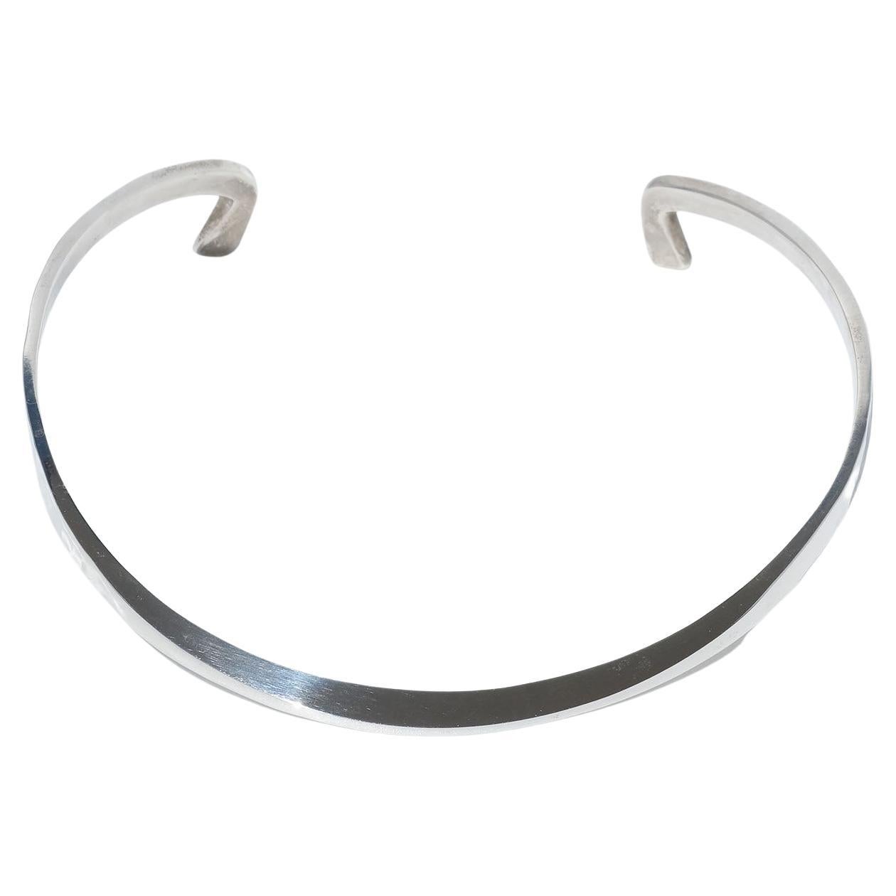 18k Gold Neck Ring by Swedish Master Claës Giertta Made Year 1968 For ...