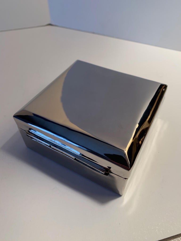 Silver Plate Box at 1stDibs