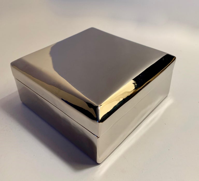Silver Plate Box at 1stDibs