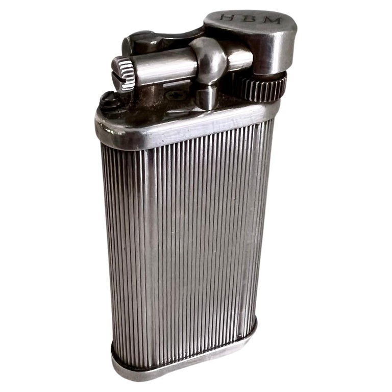 Silver Plate Classic Dunhill Lighter as Used by James Bond at 1stDibs