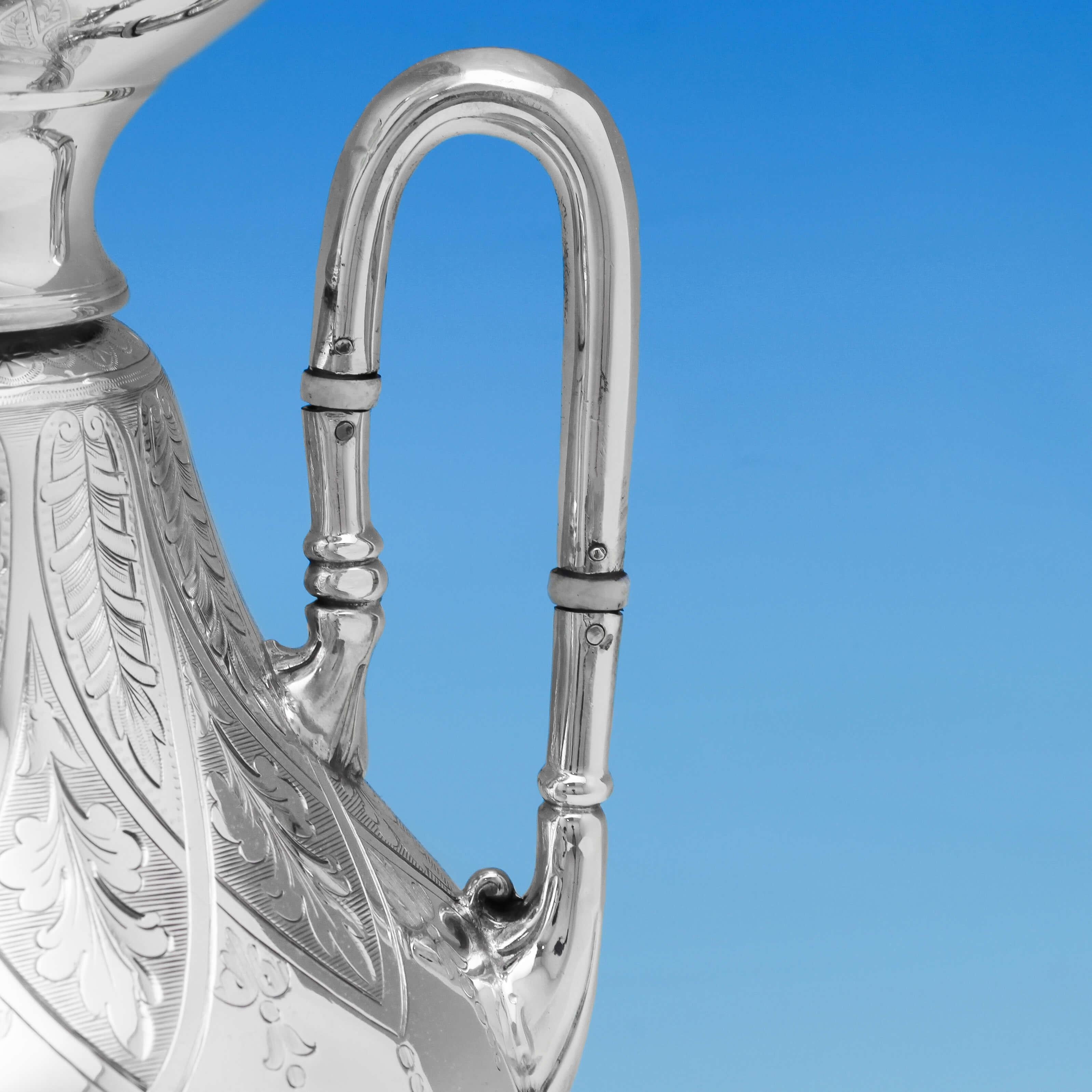 19th Century Victorian Silver Plate 'Atmopellic Coffee and Tea ...