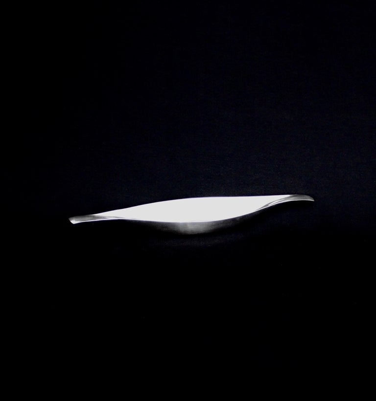 Silver Plate Modernist Dish by John Prip for Reed and Barton For Sale ...
