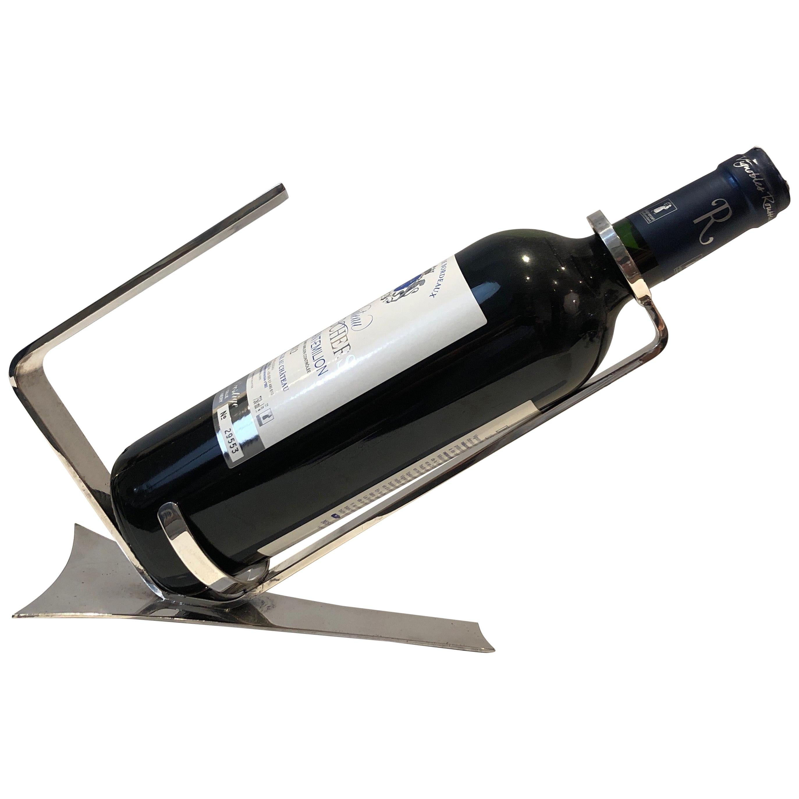 19th Century or Art Deco Mechanical Silver Plated Wine Decanter at ...