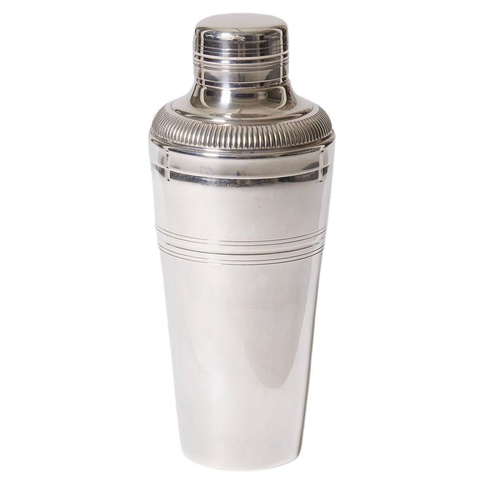 Silver-plated Cocktail Shaker For Sale at 1stDibs