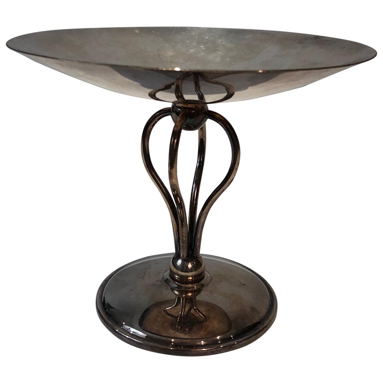 Silver Plated Fruits Bowl, French, circa 1930 at 1stDibs