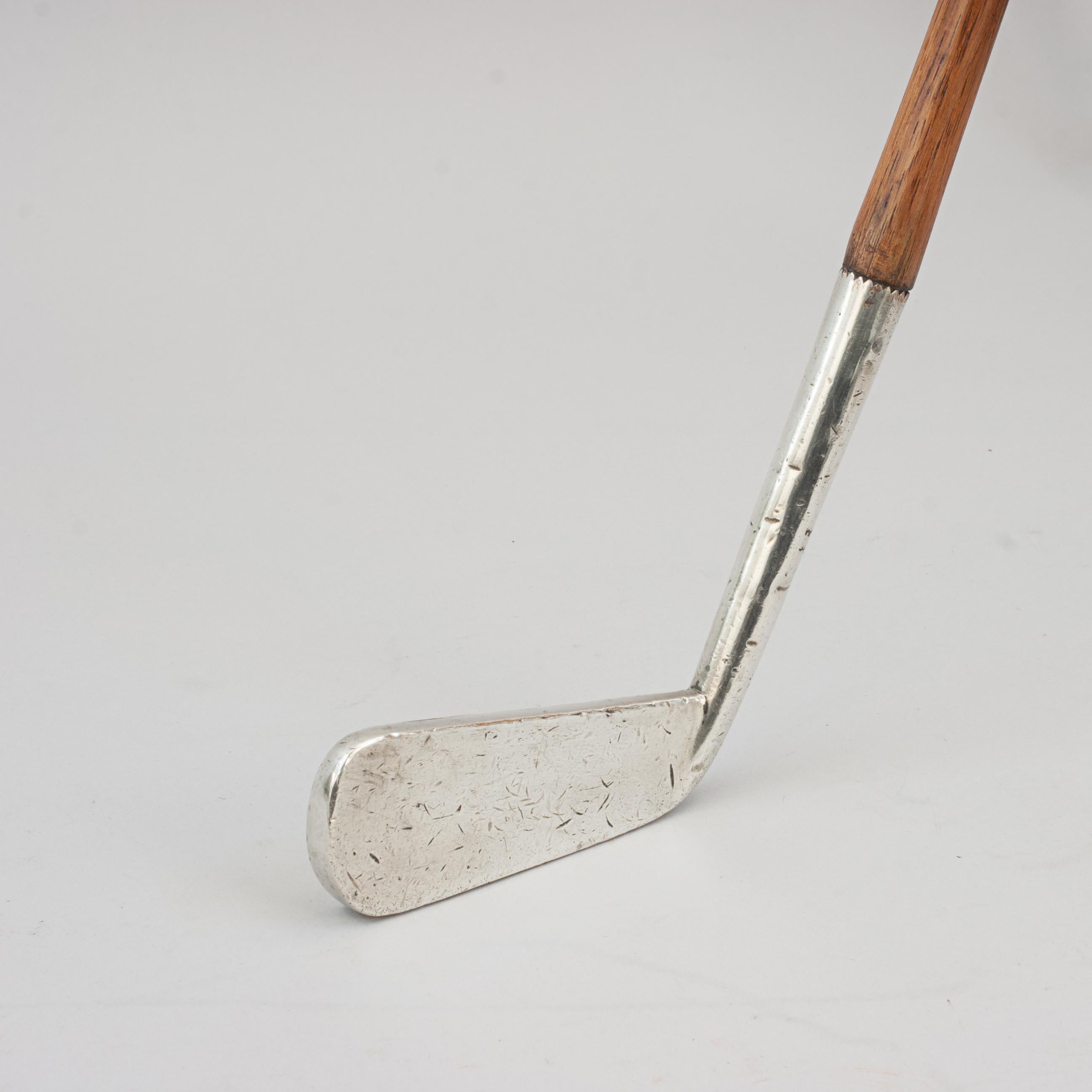 Silver Plated Golf Club, Presentation Putter. For Sale at 1stDibs