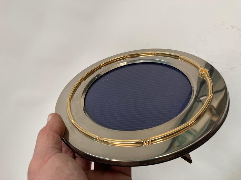 Silver Plated Gucci Picture Frame For Sale at 1stDibs