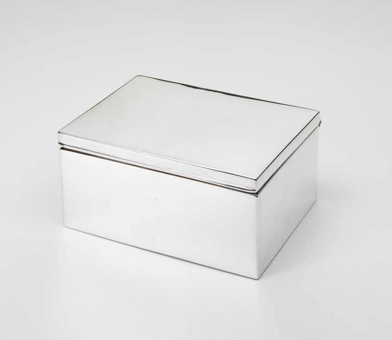 Silver Plated Keepsake Box, Sheffield, Uk, circa 1900 For Sale at 1stDibs