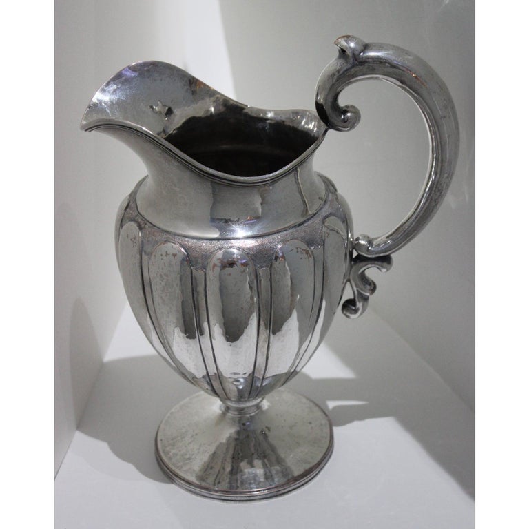 Silver Plated Water Pitcher For Sale at 1stDibs