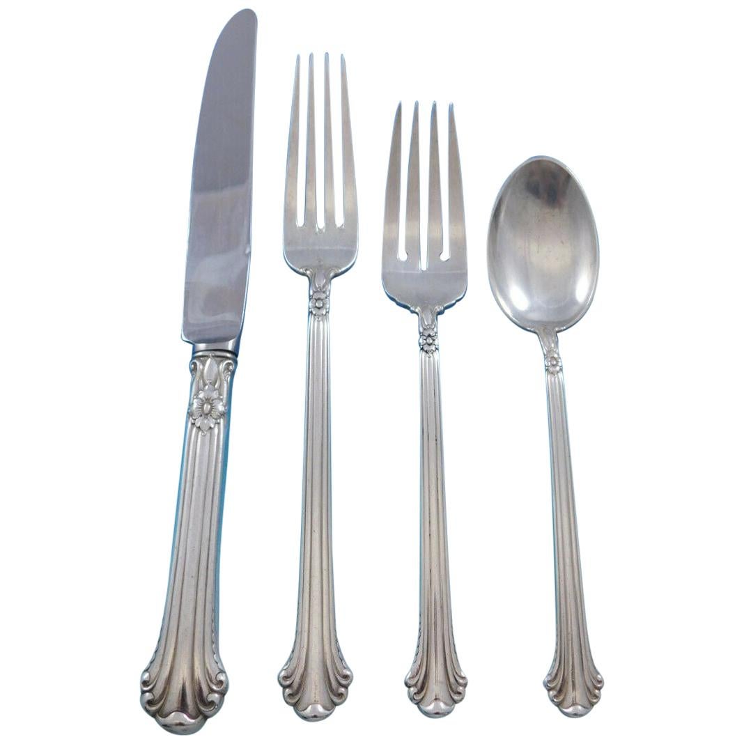 Old Master by Towle Sterling Silver Flatware Set for 12 Service 48 ...