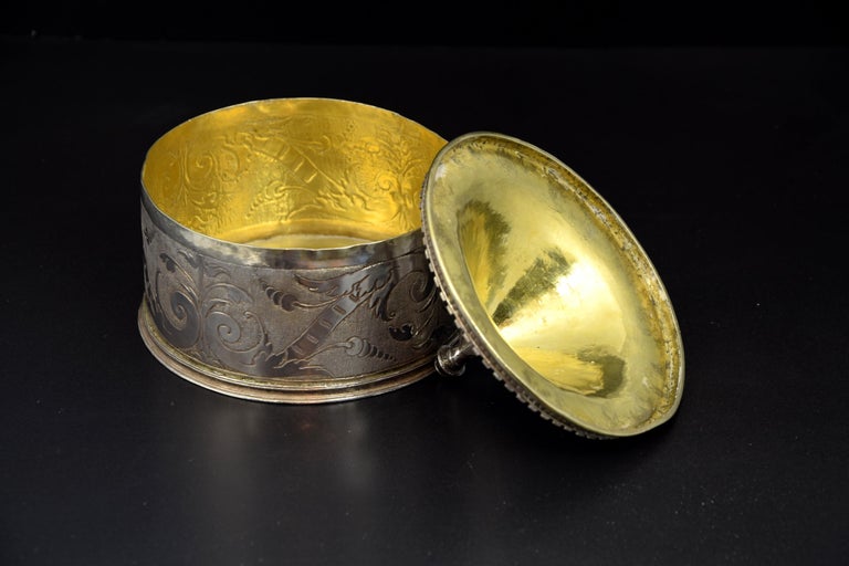 Silver Pyx, 16th Century For Sale at 1stDibs | 16th century silver
