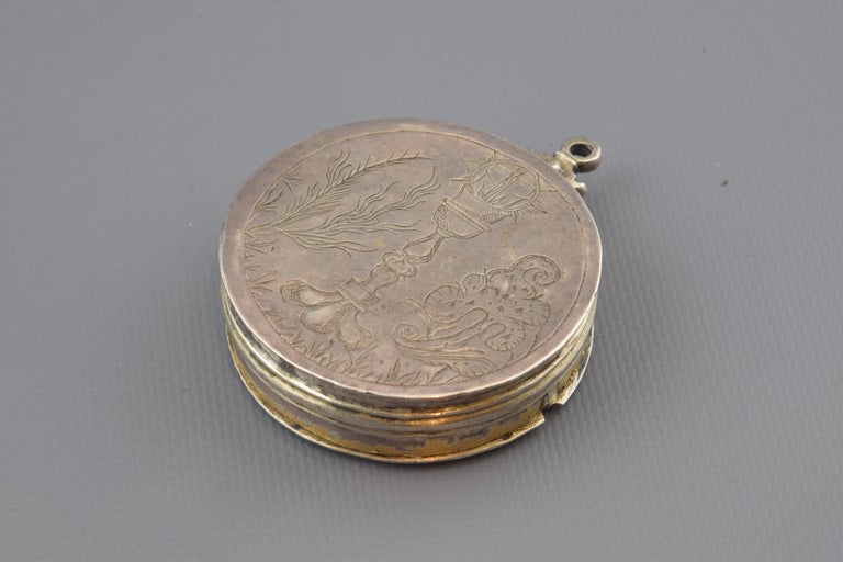 Silver Pyx, 17th Century at 1stDibs