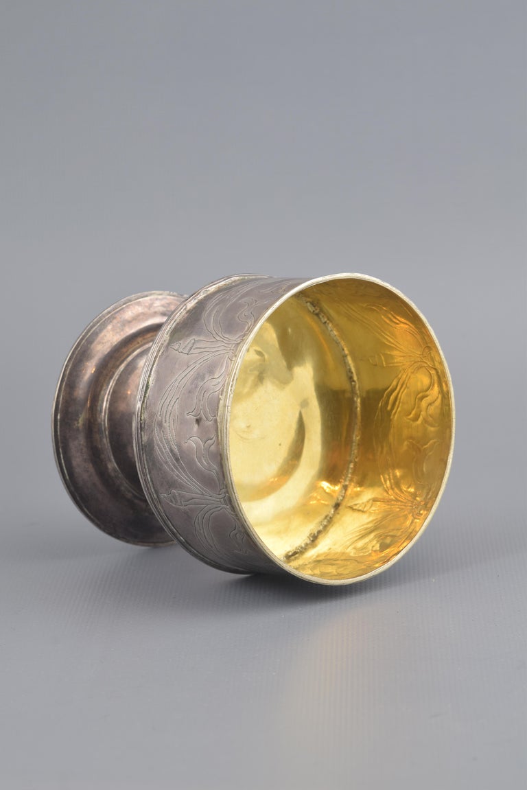 Silver Pyx Without Lid, 17th Century For Sale at 1stDibs