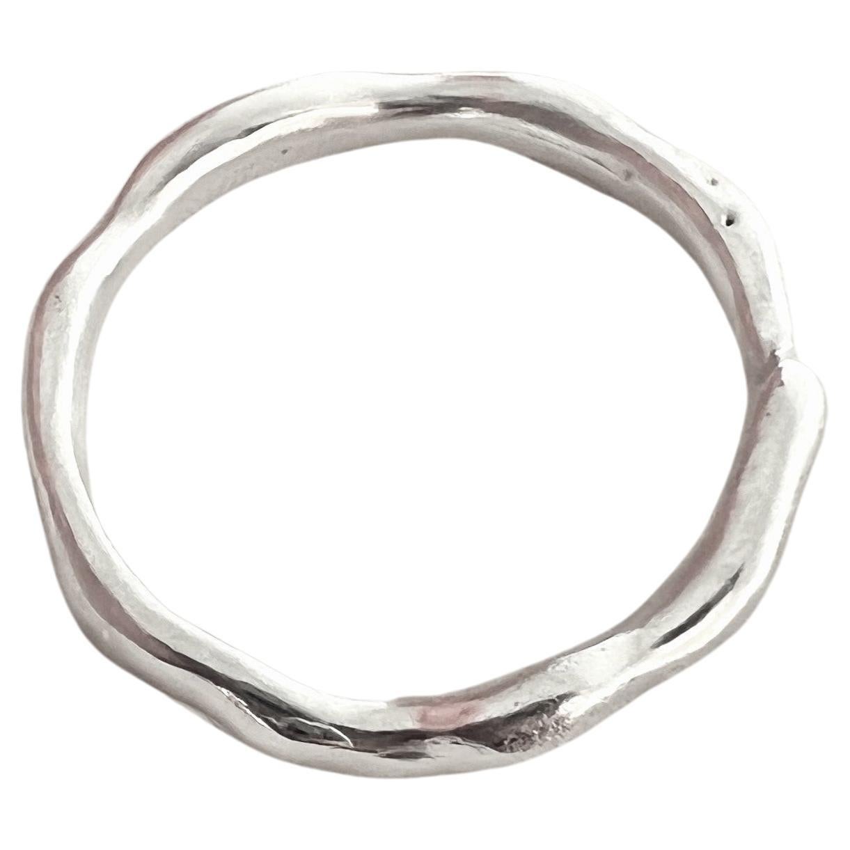 9ct Solid Gold River Ring For Sale at 1stDibs