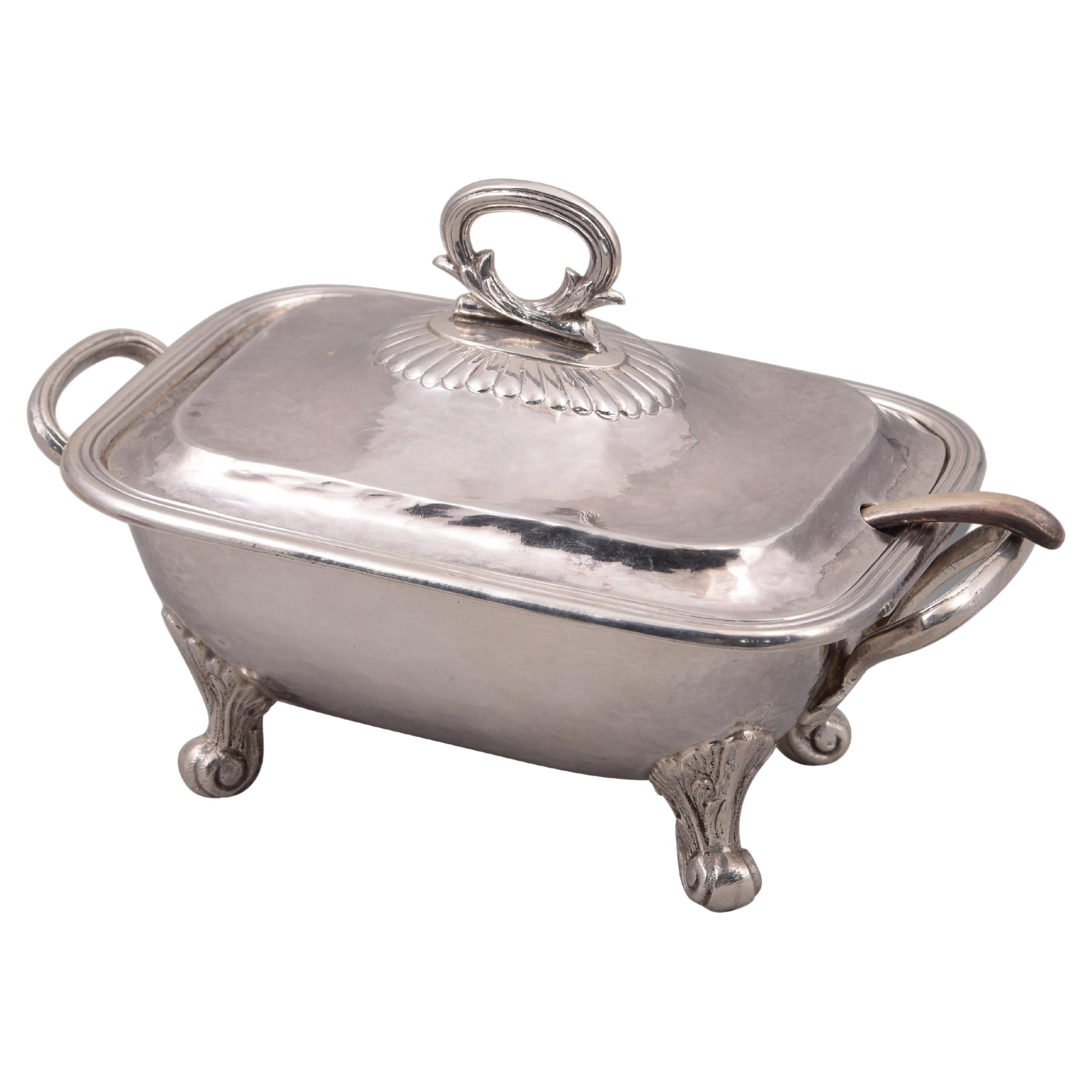 George II Antique Britannia Silver Irish Sauce Boat Dublin Andrew ...
