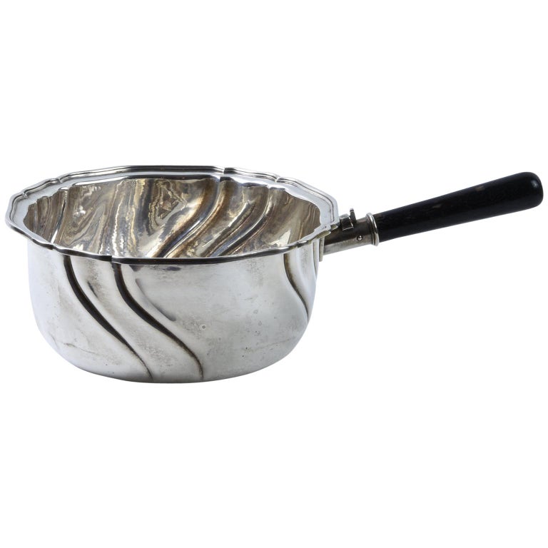 Silver Sauce Pan, circa 1910 For Sale at 1stDibs