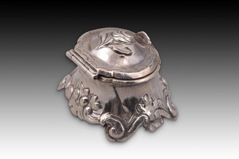 Silver Spices Dish or Bowl, with Hallmarks, Spain, Córdoba, 18th ...