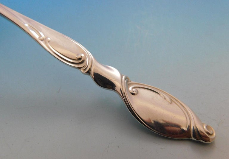 Silver Swirl by Wallace Sterling Silver Flatware Set for 8 Service 47 ...