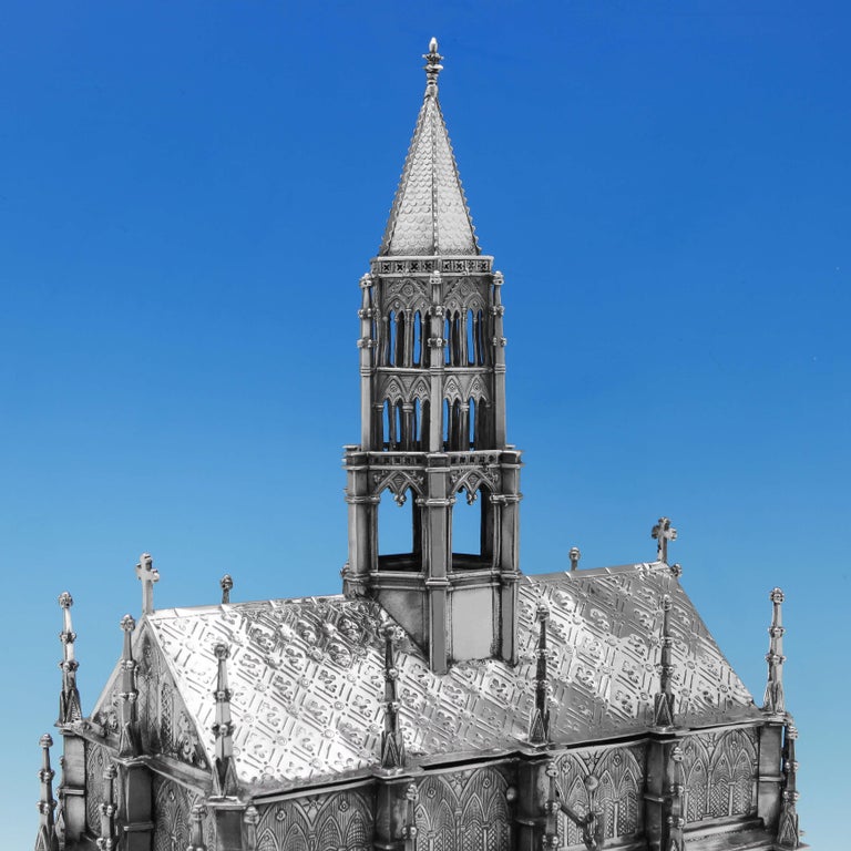 Silver Tabernacle Box at 1stDibs