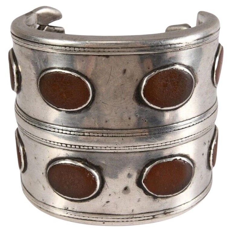 Silver 'Tested' Collectible Bracelet, Arm Lock, 1G15 For Sale at 1stDibs