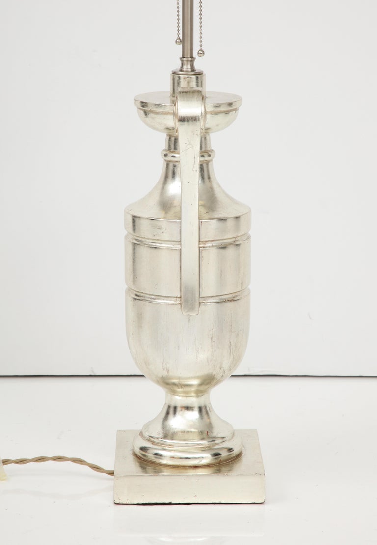 Silver Urn Lamp For Sale at 1stDibs