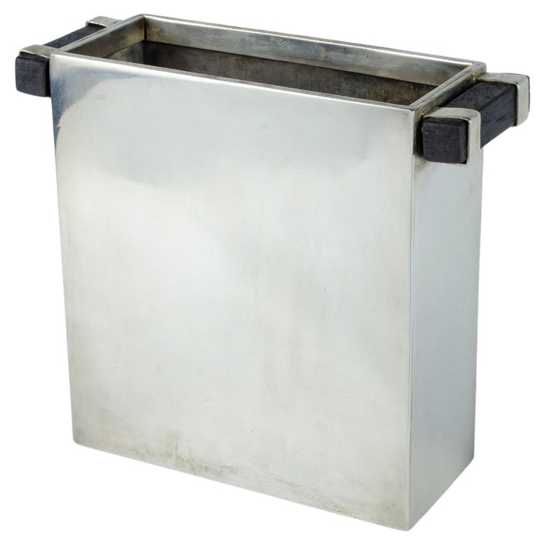 Silver Vase by Maison Desny Paris For Sale at 1stDibs